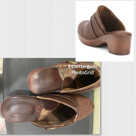 boc | Shoes | New Boc Comfort Back Open Mule Cross Strap Metal Ring ...